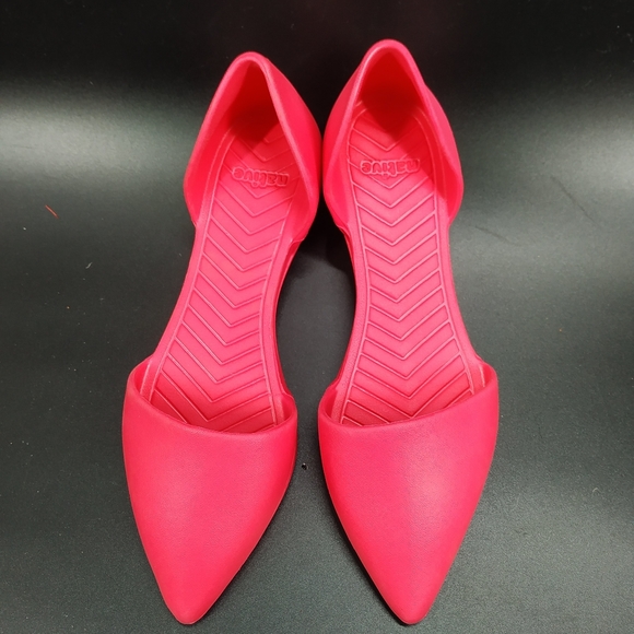 Native | Shoes | Native Sandals Womens 7w Classic Pumps Flats Pink ...